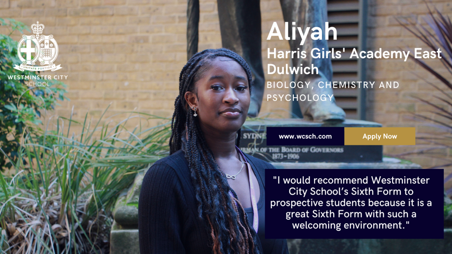 Westminster City School's Sixth Form - an "encouraging" environment ...